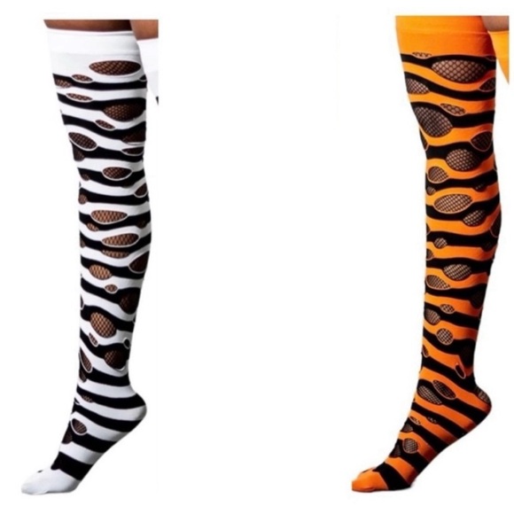 Killstar | Accessories | Killstar Socks Thigh High Os Wretched Soul ...